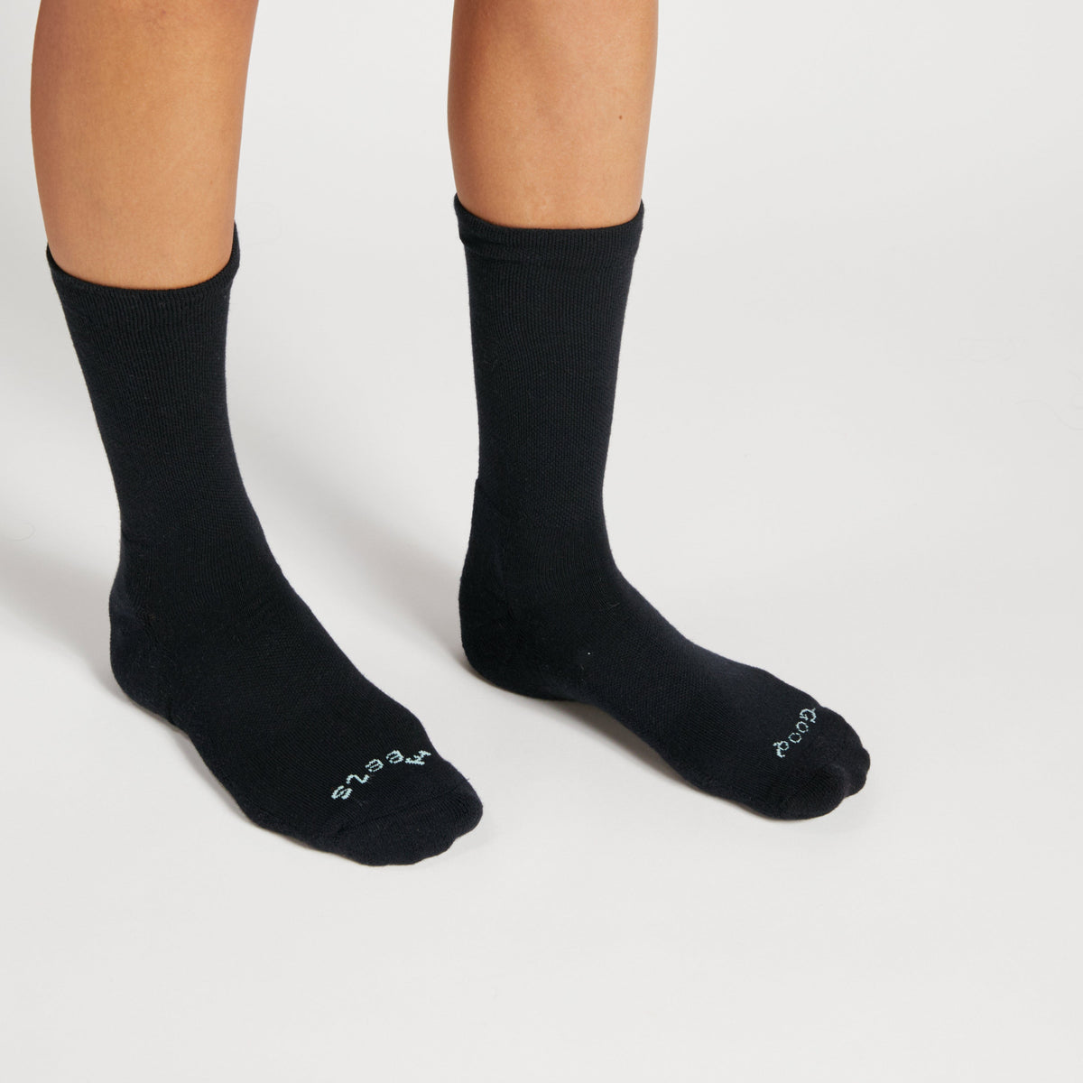 Australian Merino Wool-Blend Cushioned Winter Calf Socks - Paire