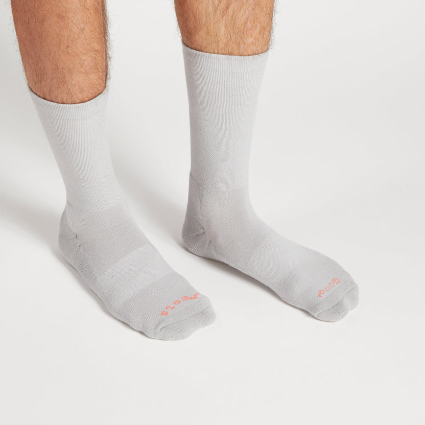 Australian Merino Wool-Blend Cushioned Winter Calf Socks - Paire
