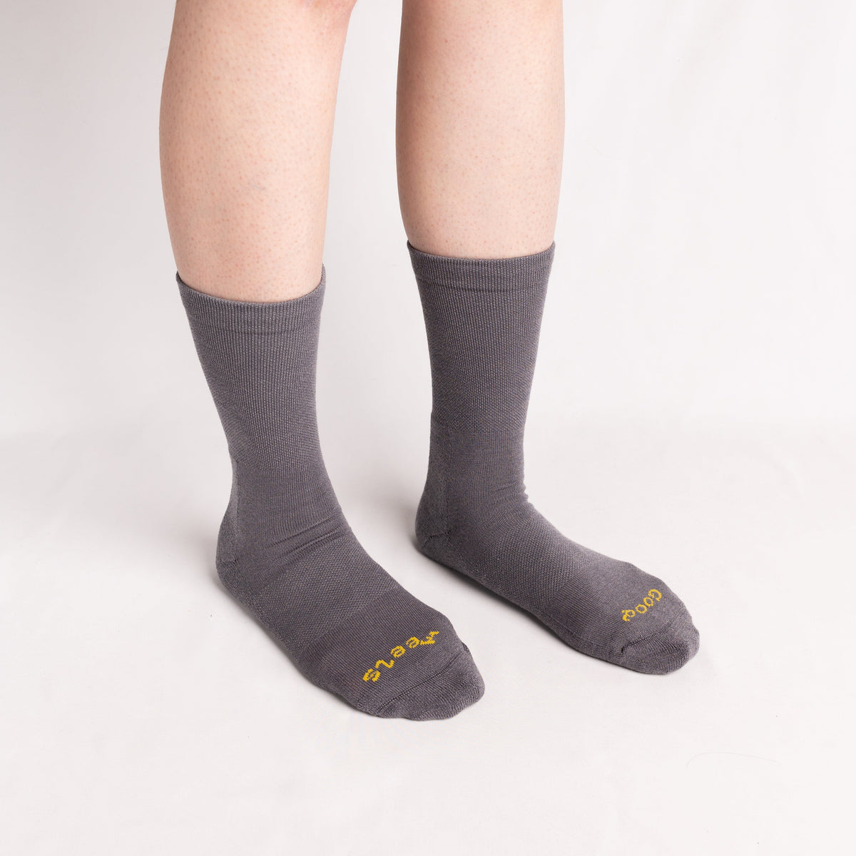 Australian Merino Wool-Blend Cushioned Winter Calf Socks - Paire