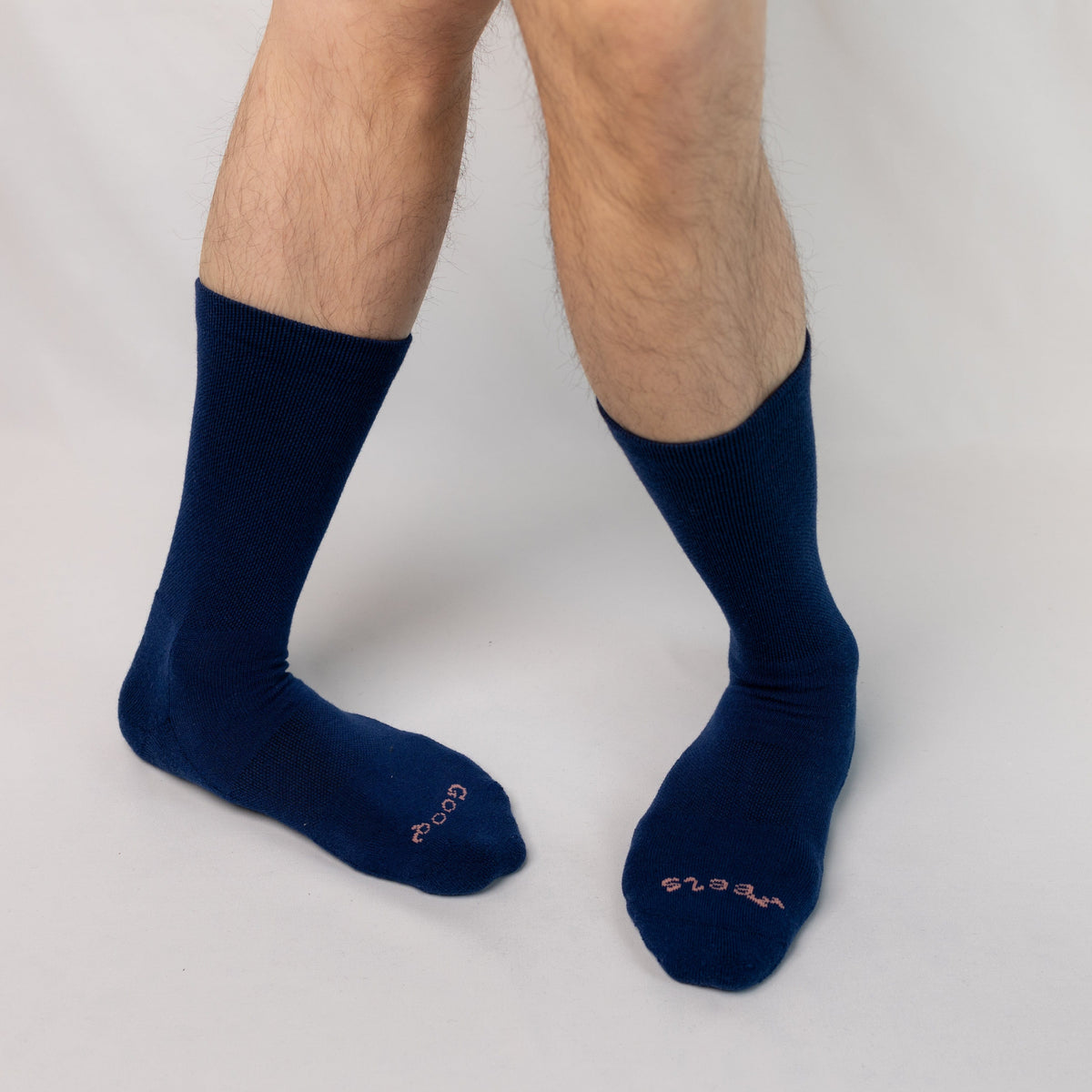 Australian Merino Wool-Blend Cushioned Winter Calf Socks - Paire