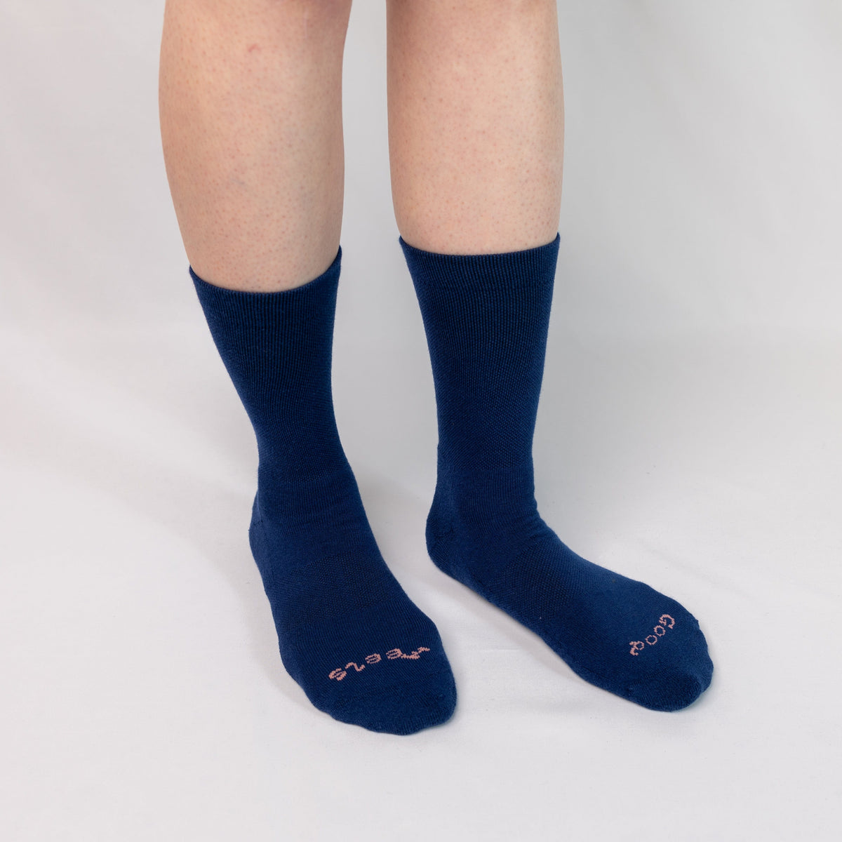 Australian Merino Wool-Blend Cushioned Winter Calf Socks - Paire